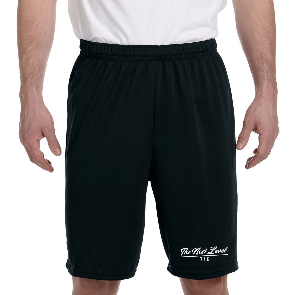 Adult Training Shorts - Black - The Next Level Classic | Tenfold Clothing